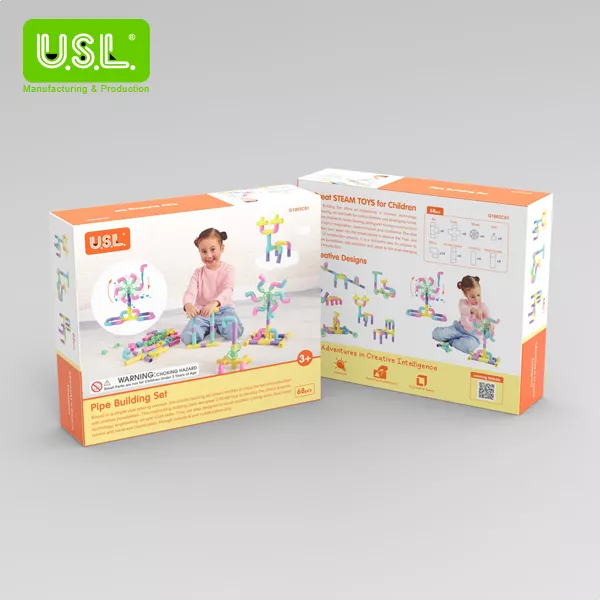 Pipe Building Set (Construction Toys) - Educational teaching aids, STEM ...